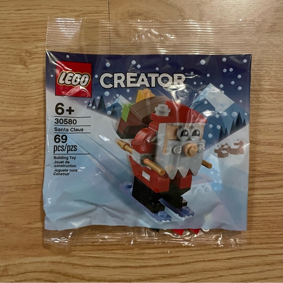 Lego | Toys | Lego Creator 3580 Santa Claus Christmas Poly Bag New ...